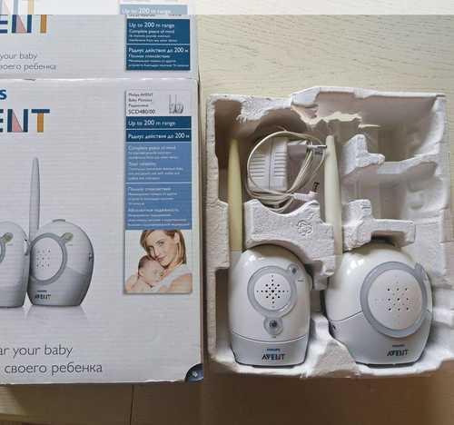 Радионяня philips avent scd480