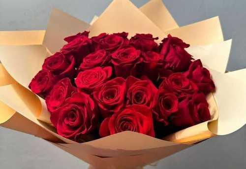 Цветы букеты 101 роза красная свежие с доставкой