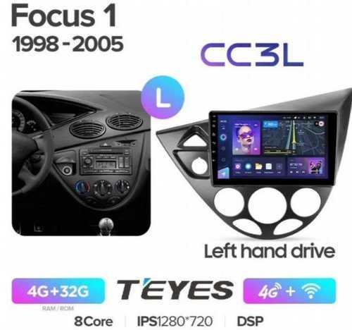 Магнитола Teyes CC3L 4G 4/32 Ford Focus 1