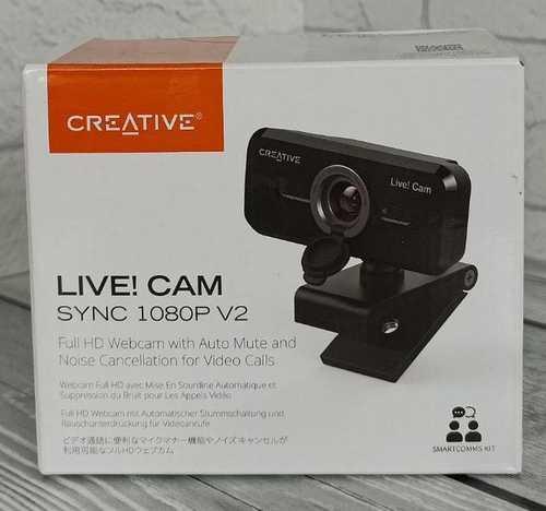 Веб-камера Creative Live Cam Sync 1080p V2