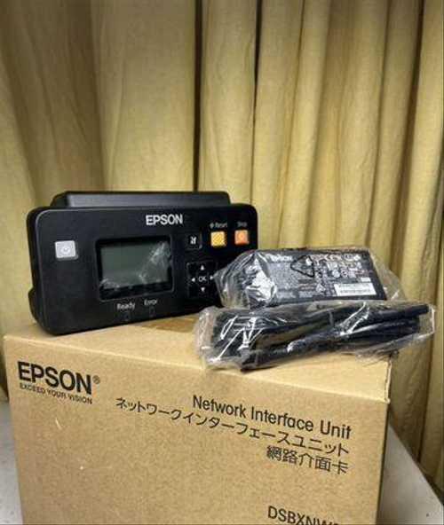 Epson Network Interface Unit Festima.Ru Мониторинг объявлений