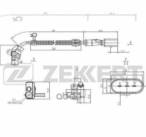 Датчик положения коленвала Skoda Octavia (1U2 1U5)