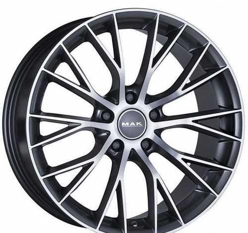 MAK munchen : 9,5x20 5*120 Et:44 Dia:72,6 Gun Metallic Mirror Face