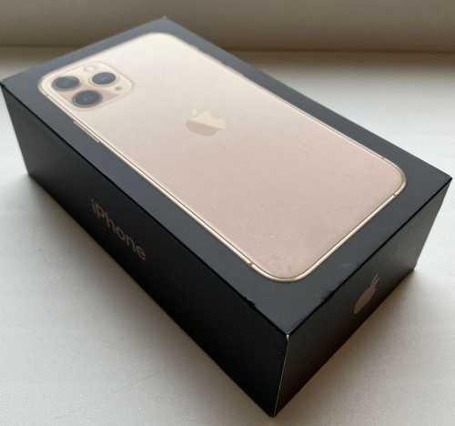 Коробка от iPhone 11 Pro (gold, золотой)