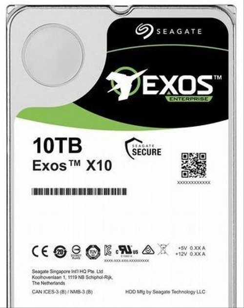 Жесткий диск Seagate Exos X10 10 тб