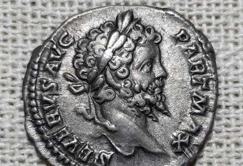 Античная монета денарий