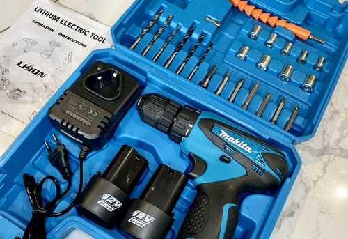 Шуруповерт makita 12v 24 предмета