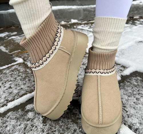 Угги женские UGG бежевые