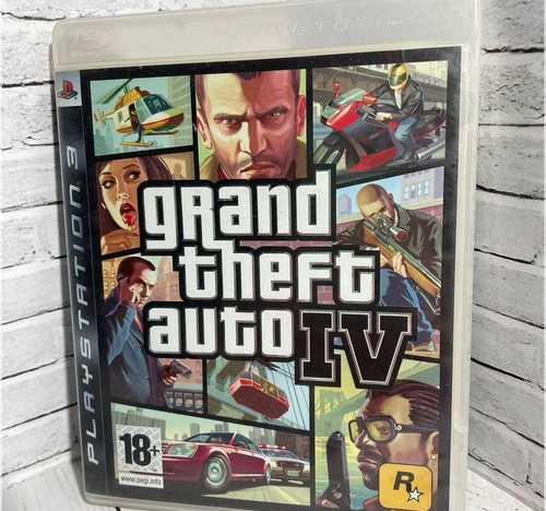 Grand Theft Auto IV GTA 4 Игра PS3 гта 4