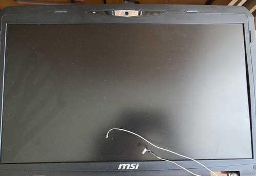 Ноутбук в разбор msi gx70 3cc