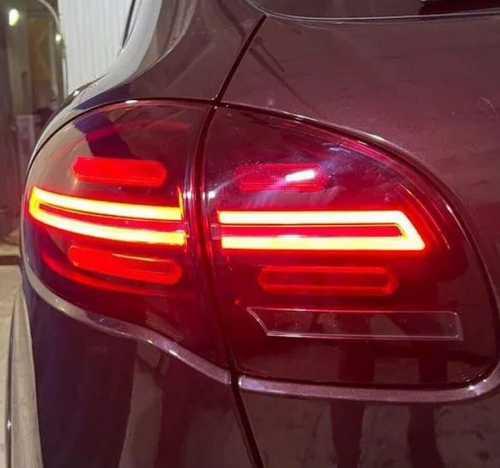 Фонари задние RED Porsche Cayenne 958.1 LED