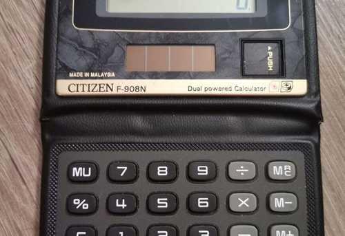 Калькуляторы Citizen Casio