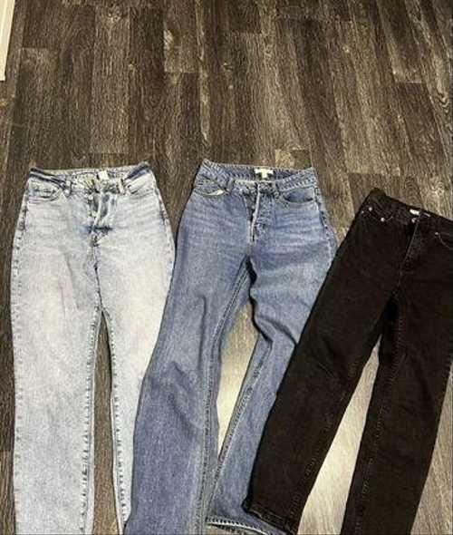 Много модных джинс 34 размер