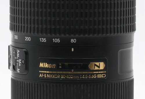 Объектив Nikon 80-400mm f/4.5-5.6G VR (S/N 230092)