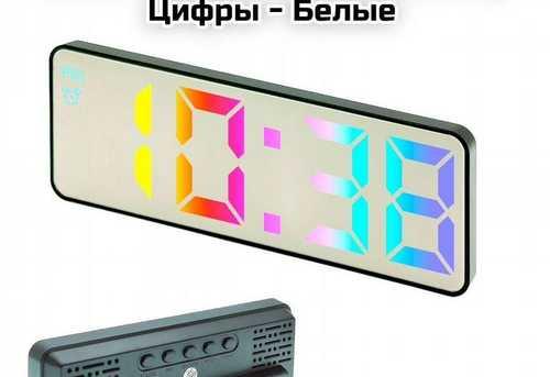 Часы LED настольные USB (898С) RGB