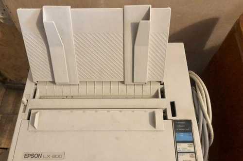 Принтер Epson LX -800 матричный