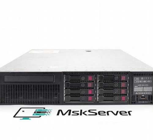 Сервер HP DL380p Gen8 8SFF 2x E5-2687Wv2 128Gb