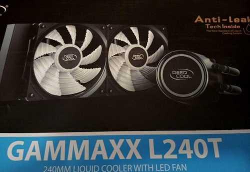 Водяное охлаждение Deepcool Gammax L240T