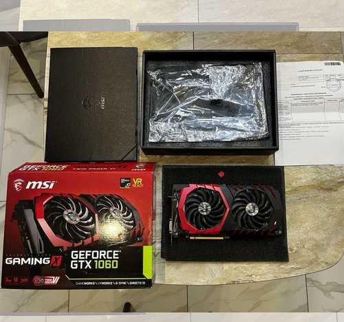 Msi GTX 1060 3 gb gaming x