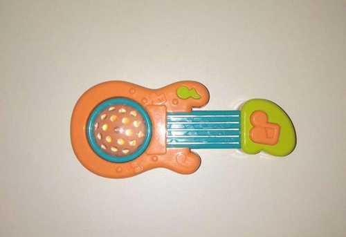 Гитара светящаяся звуковая игрушка
