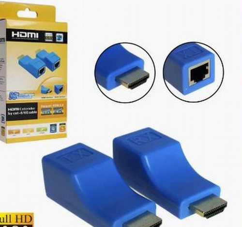 Удлинитель hdmi по витой паре), 30м Extender