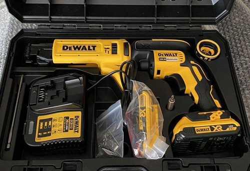 Ленточный шуруповерт dewalt