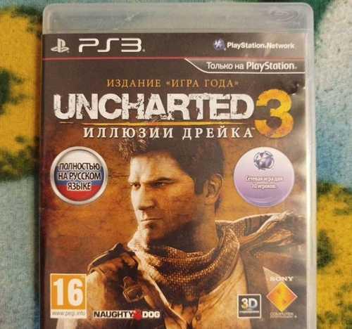 Игра Uncharted 3 ps3