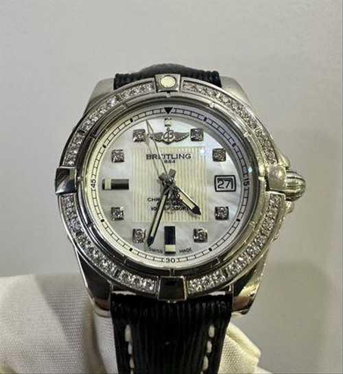 Breitling Galactic Full Diamonds 32 mm оригинал