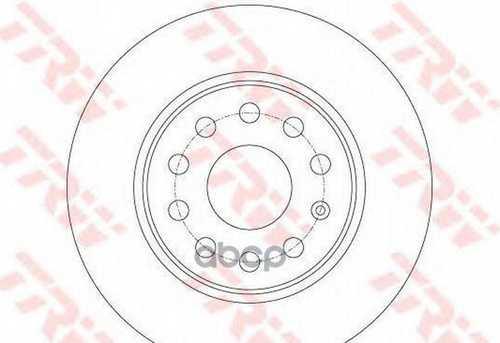 Диск тормозной audi: A1 1.4 tfsi/2.0 tfsi quatt