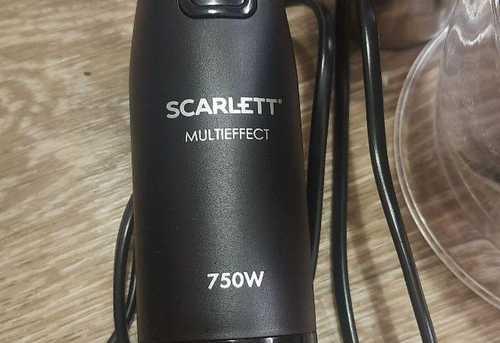 Блендер погружной scarlett 750вт