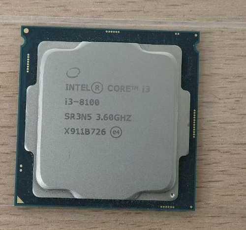 Процессор Intel Core i3-8100