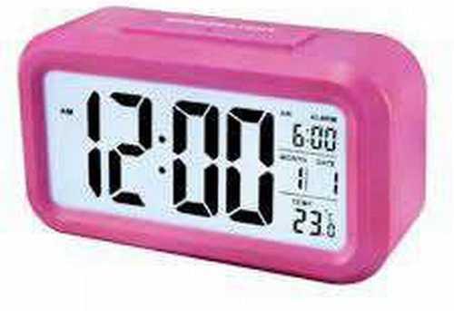 Часы-будильник электронные термометр календарь