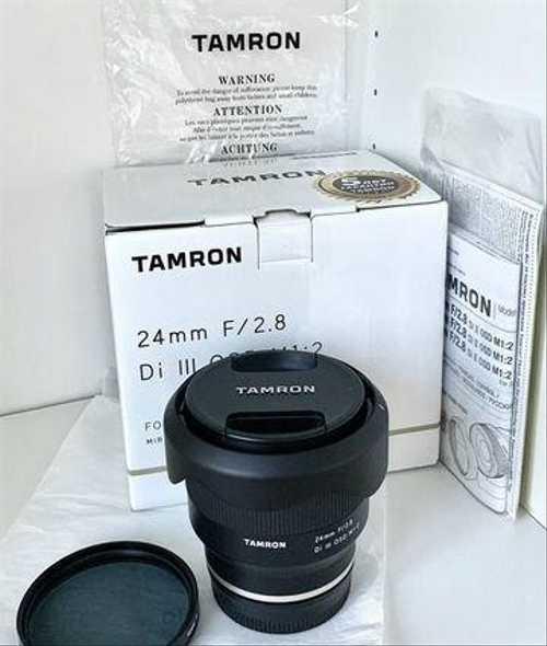 Объектив Tamron 24mm 2.8 sony FE