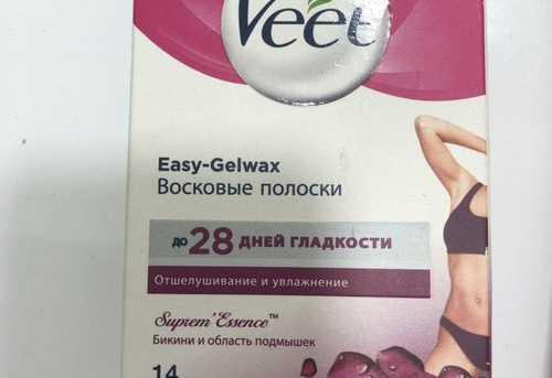 Восковые полоски veet
