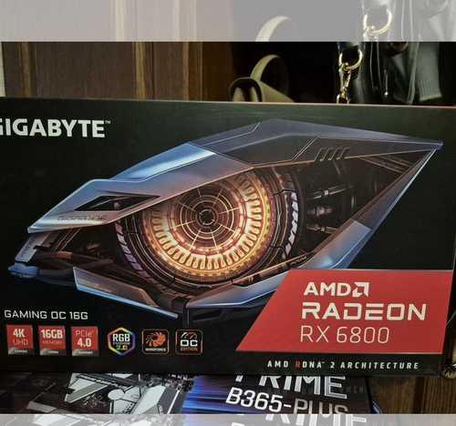 Видеокарта amd radeon rx 6800