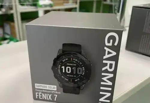 Garmin fenix 7 Sapphire Solar DLC Black Titanium