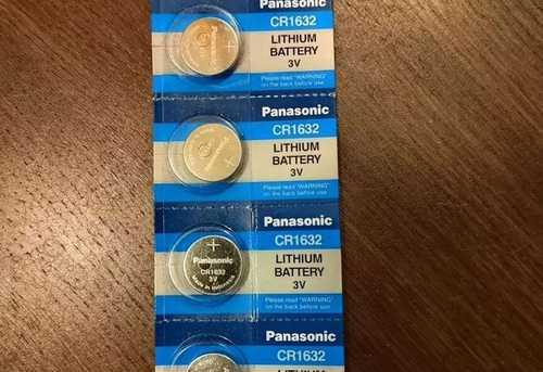 Литиевые батарейки Panasonic CR 1632 / CR 2412
