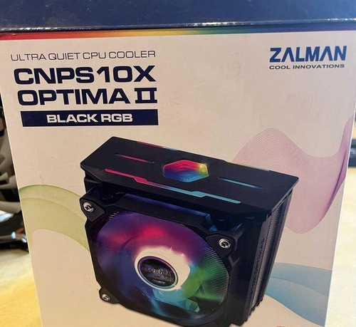 Кулер zalman cnps 10x black rgb