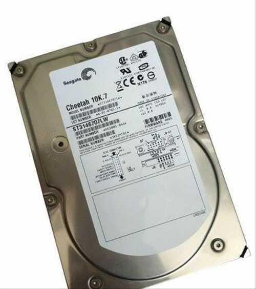 Жесткий диск Seagate 146,8Gb ST3146707LW 9X2005