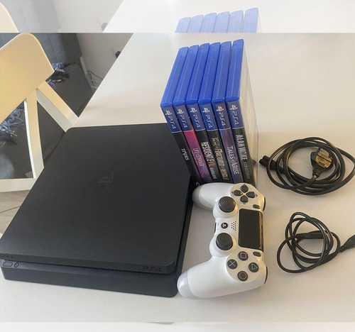 Sony playstation 4 slim с играми