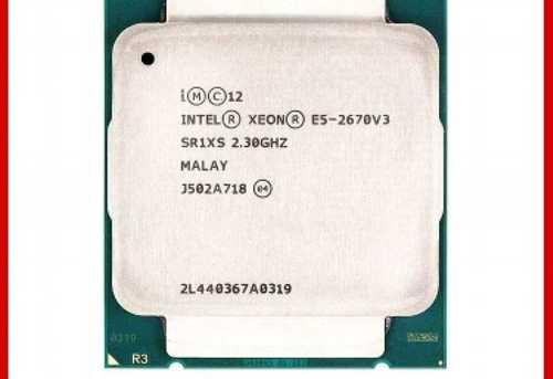 Intel Xeon E5 2670v3 12ядер 24п 3,1 гГц буст