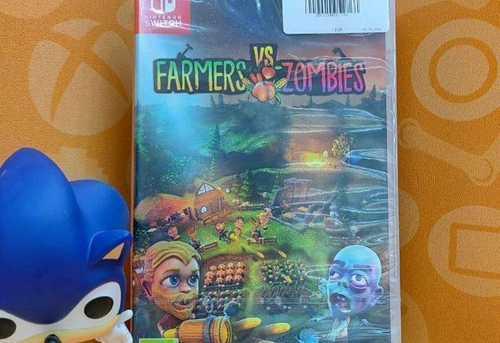 Игра для Switch Farmers vs Zombies