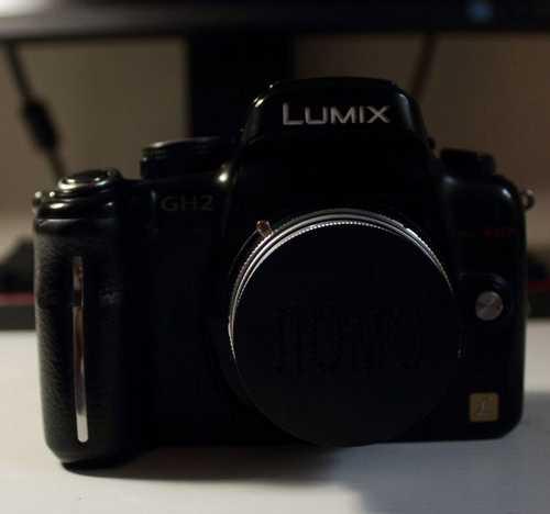 Panasonic lumix GH2 с объективом ломо Т-43