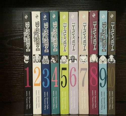 Манга Тетрадь Смерти Death Note 10 томов