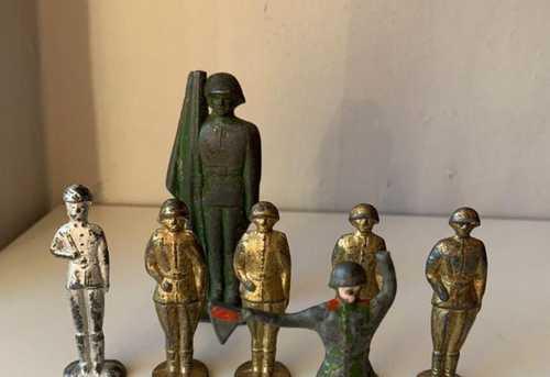 Оловянные солдатики СССР 7 шт