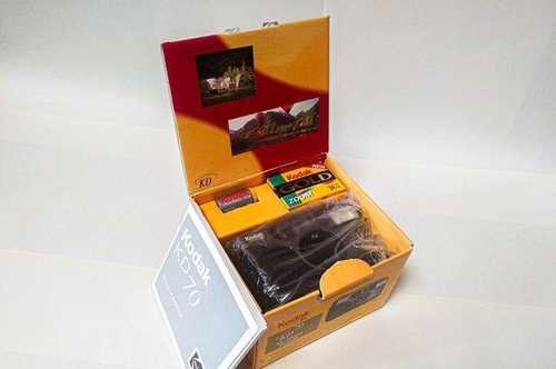 Новый плёночный фотоаппарат в коробке Kodak KD70