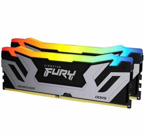 Озу 48Gb 8400MHz Kingston fury Renegade RGB