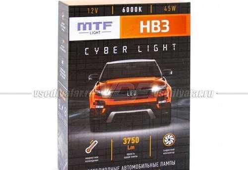 Светодиодные лампы MTF Light Cyber Light HB3 6000K