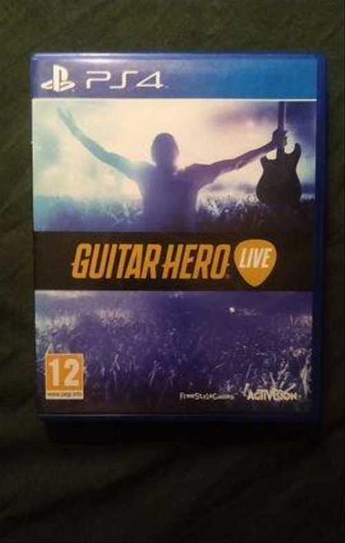 PS4 Guitar Hero Live (только диск)