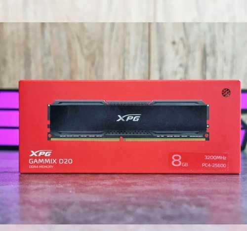 Модуль памяти DDR4 8GB Adata Gammix D20 AX4U32008G